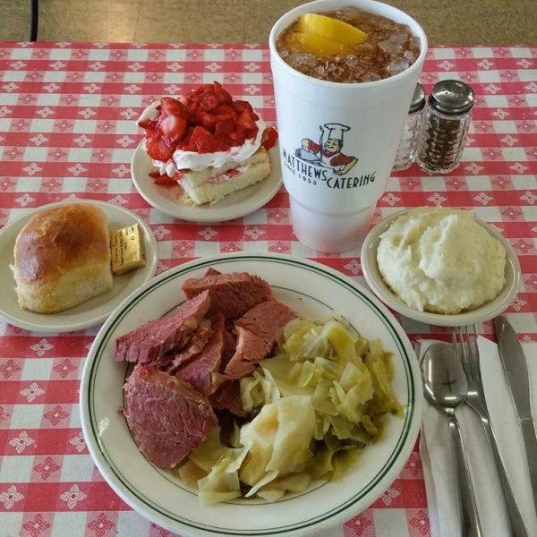 Matthews Cafeteria – Tucker Restaurant Week